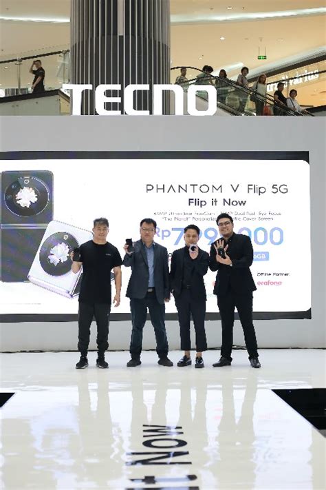 Ini Dia Harga Dan Spesifikasi TECNO PHANTOM V Flip 5G Suara Subang Digital Media Oline Terkini