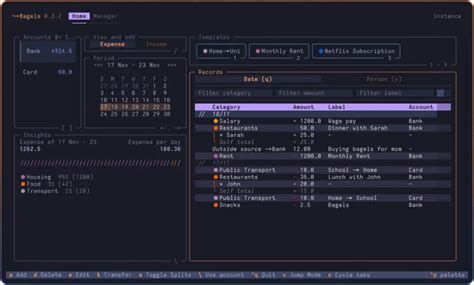 Tui Expense Tracker Using Textual In Python Codewithcurious
