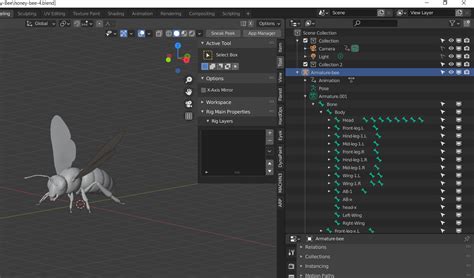 help armature hidden and i can t get it back basics and interface blender artists community
