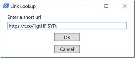 Making Short Links Long With Powershell And Wpf • The Lonely Administrator