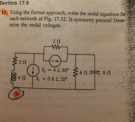 Solved Using The Format Approach Write The Nodal Equations Chegg