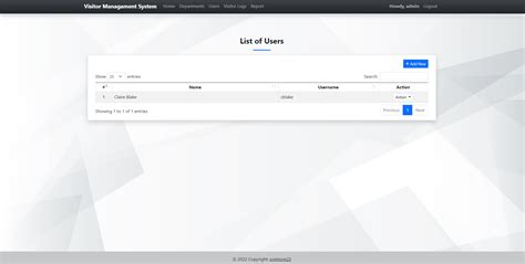 Company Visitor S Management System In Python Using Django Free Source Code SourceCodester