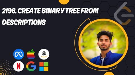 2196 Create Binary Tree From Descriptions Leetcode Python Dsa