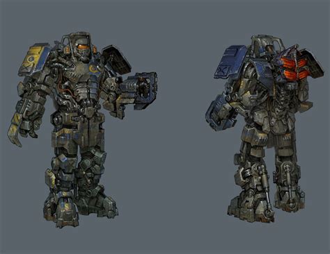 Artstation Planetside 2 Nc Max Suit