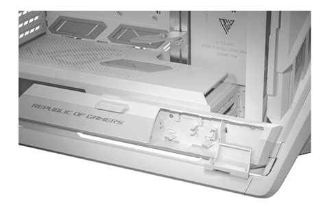 ASUS ROG Hyperion GR EATX Full Tower Computer Case With Semi Open Structure Tool Free Side