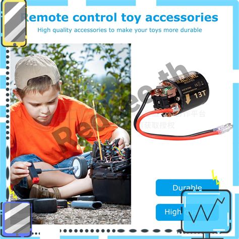 Esc มอเตอร์ควบคุมความเร็ว กันน้ํา 540 13t สําหรับรถบังคับ【redkeeth