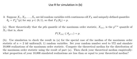 solved use r for simulation in b 3 suppose x1 x2