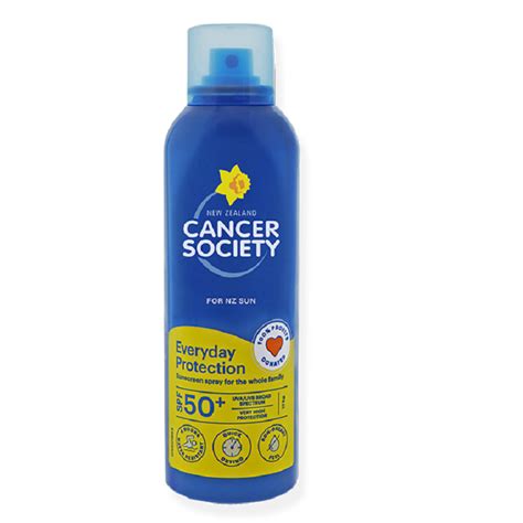 Cancer Society Sunscreen — Spf50 Everyday Aerosol 175gm
