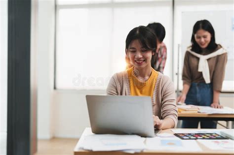 Team Of Ux Developer And Ui Designer Brainstorming Interface Wireframe Designcreative Digital