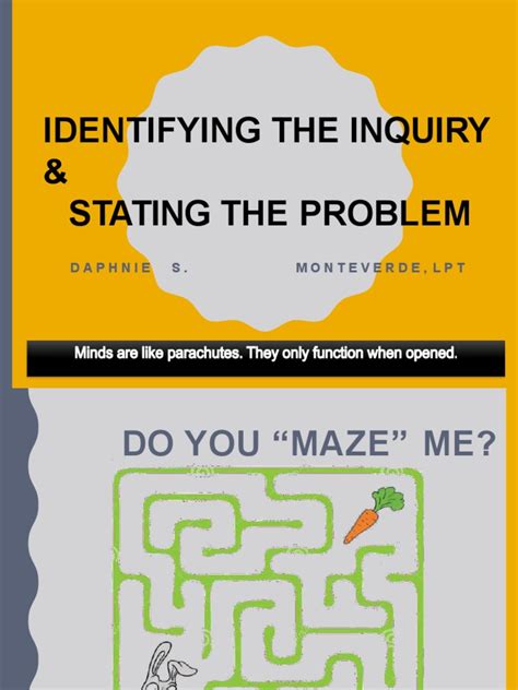 Statement Of The Problem Pdf Behavior Modification Psychological Concepts