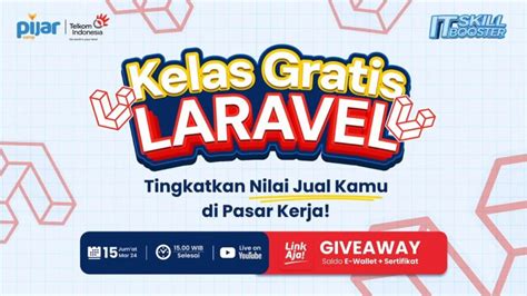 Aldi Setiawan On Linkedin Kelas Gratis Laravel By Pijarmahir Telkom Indonesia Hi Im Aldi