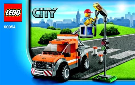 Návod na stavbu LEGO City 60054 Opravářský vůz s plošinou - Zbozi.cz
