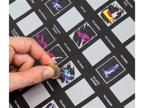 100 Kama Sutra Positions Scratch Poster Kama Sutra Poses Bucket List Krush