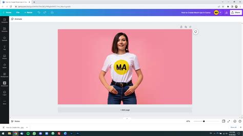 How To Create Mock Ups In Canva Maker S Aid