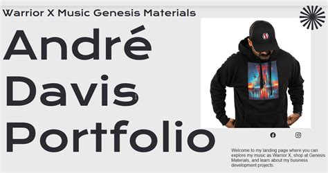 André Maurice Davis Personal Website André Davis