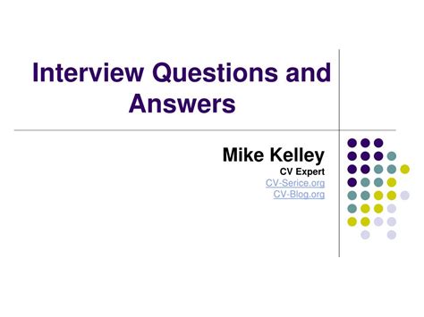 ppt interview questions and answers powerpoint presentation free