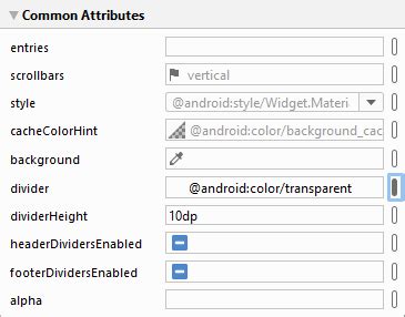 Custom List Row Item Layout