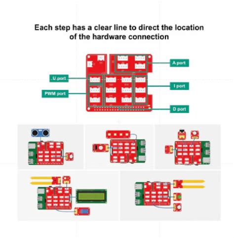 Crowtail Starter Kit For Raspberry Pi Programming Learning Kit