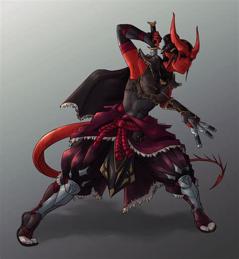 [art] Namira Aktaroth Tiefling Assassin Cultist Of Asmodeus Npc R Dnd