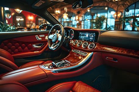 Premium Photo Interior Of A Luxury Car Luxury Car Interior 3d Rendering