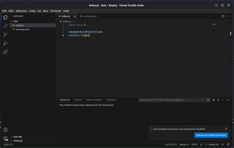 Doesn T Report Any Errors Warnings Threats Js Files As Ts Issue Microsoft Vscode