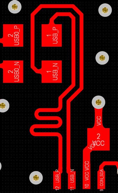 Usb C Dpdn Lines Length Matching Problem