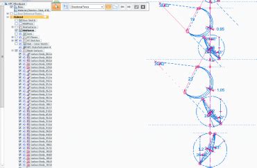 Solid Edge Sketch Control Tip Design Motion