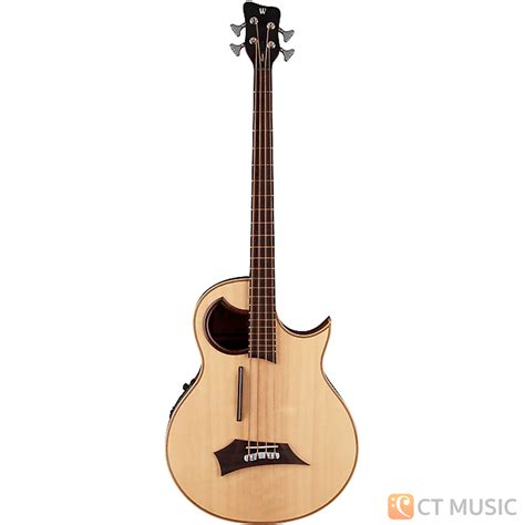 เบสโปร่งไฟฟ้า Warwick Alien Acoustic Bass 4 String สต็อกแน่น พร้อมส่ง