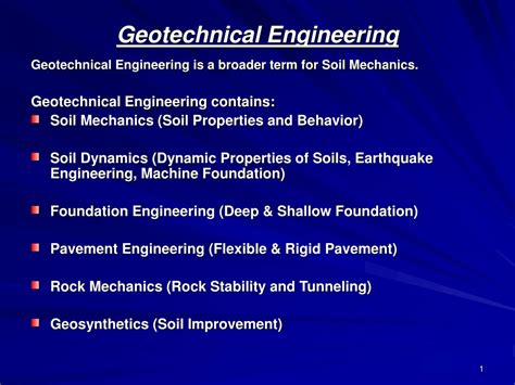 PPT Geotechnical Engineering PowerPoint Presentation Free Download ID 9166840