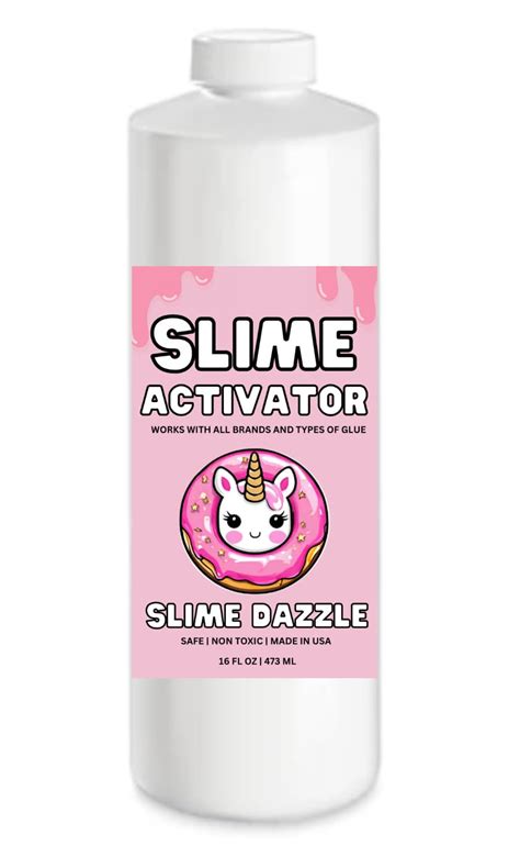 Slime Activator To Make Slime Fast And Easy To Use Works