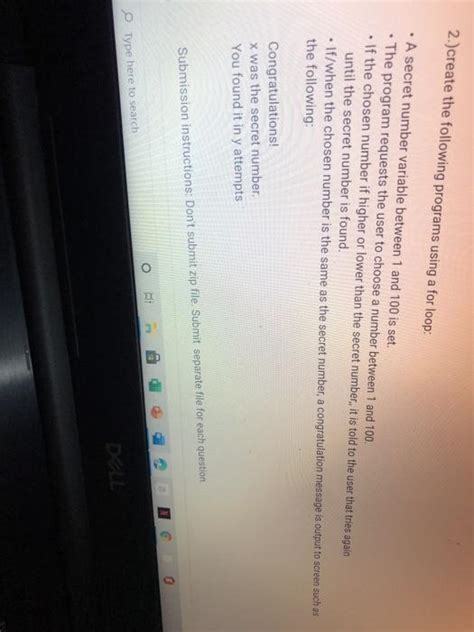 Solved 2create The Following Programs Using A For Loop A