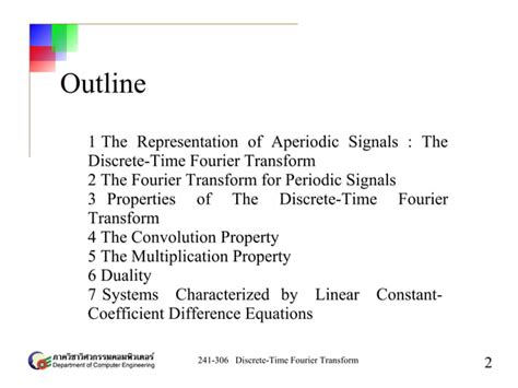 chapter5 the discrete time fourier transform pdf web development