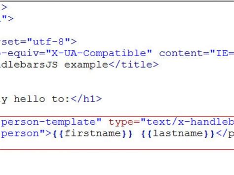 Handlebars Template Tutorial Step By Step Getting Started Tutorial On