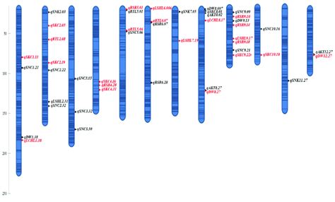 Positions Of The Qtls On The Linkage Map For Alkalinity Tolerance Download Scientific Diagram