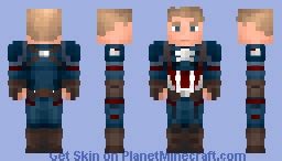 Captain America Mcu Minecraft Skin Captain America Mcu Minecraft Skin