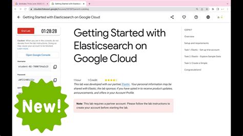 New Getting Started With Elasticsearch On Google Cloud Qwiklabs Gsp Youtube
