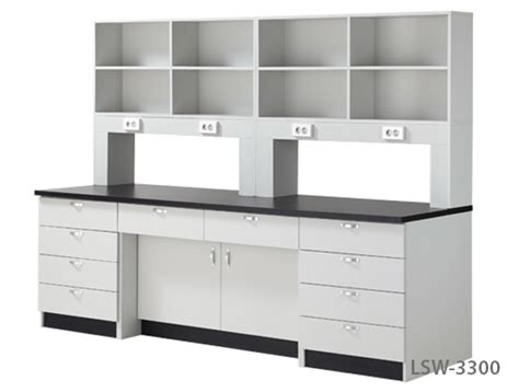 목재 벽면실험대 유일랩테크 실험실용 테이블 Laboratory Table