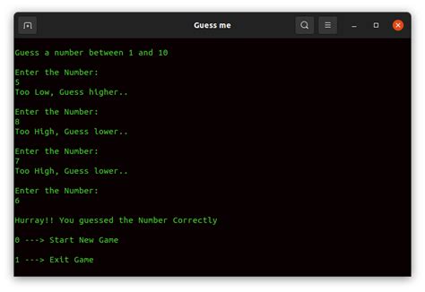Github Ksriniva Numberguess Net Core Console Windows Application