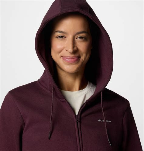 Womens Burr Trail Long Full Zip Hoodie Columbia