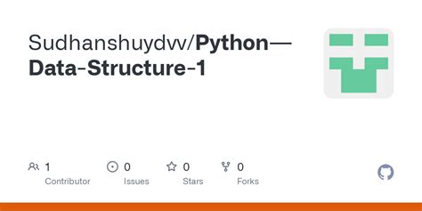 Github Sudhanshuydvvpython Data Structure 1