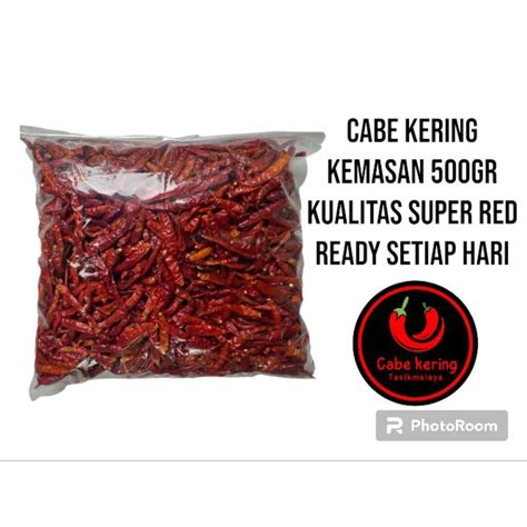 Jual Cabe Keringcabe Japlakcabe Teja Kualitas Super Pedas Kemasan