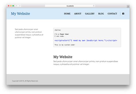 Custom Code HTML CSS JavaScript Kopage Website Builder For Webhosts