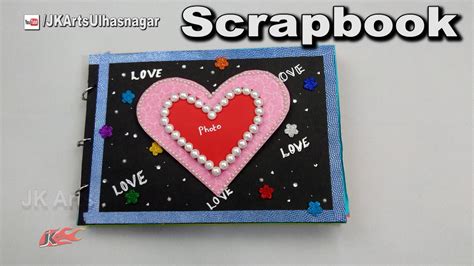 How To Make A Scrapbook Diy Scrapbook Tutorial Valentines Day T