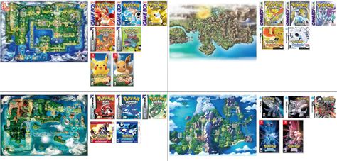 All Pokemon Regions