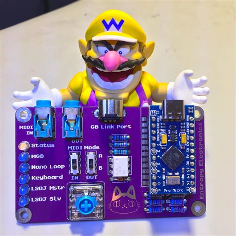 Arduinoboy Midi Controller For Gameboy Promicrogal V11 Etsy