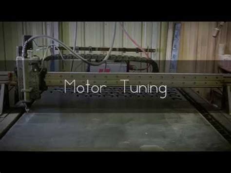 Stepper Motor Tuning For A CNC Table YouTube