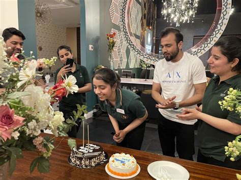 Khaja Khan On Linkedin To Boost The Co Worker Birthday Was Celebrated Of Sukhman By The