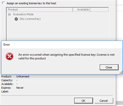 VMWare Esxi Free Stopped Working Due To License Expire Failing To Renew Virtualization