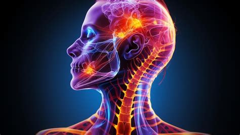 Human Scan Visualization Premium Ai Generated Image