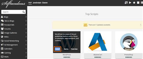 How To Install Wordpress Using Softaculous Gigalayer Knowledgebase